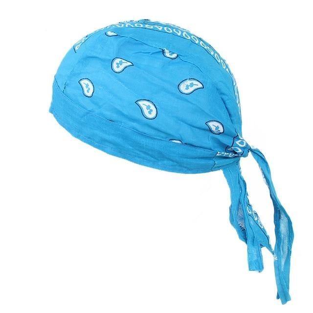 Durag bandana bleu turquoise | Durag & waves