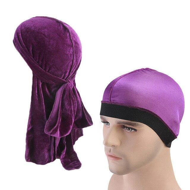 Wave cap violet durag velours | Durag & waves